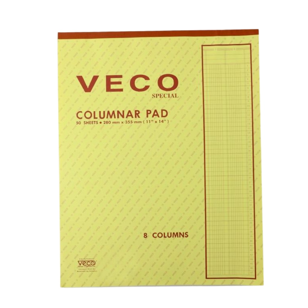 Veco Columnar Pad 8 Columns | Shopee Philippines
