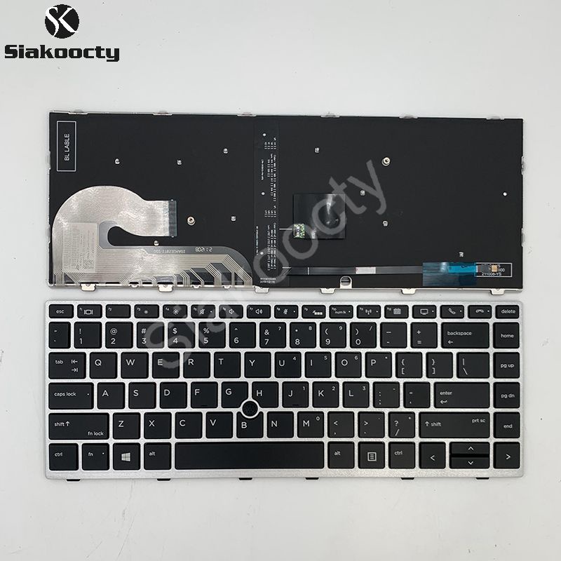 For New HP EliteBook 745 G5 840 G5 846 G5 Laptop Keyboard US English ...