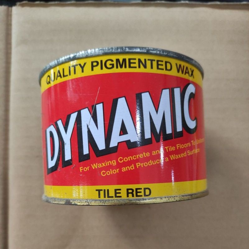 dynamic floor wax tile red 1/2kilo | Shopee Philippines