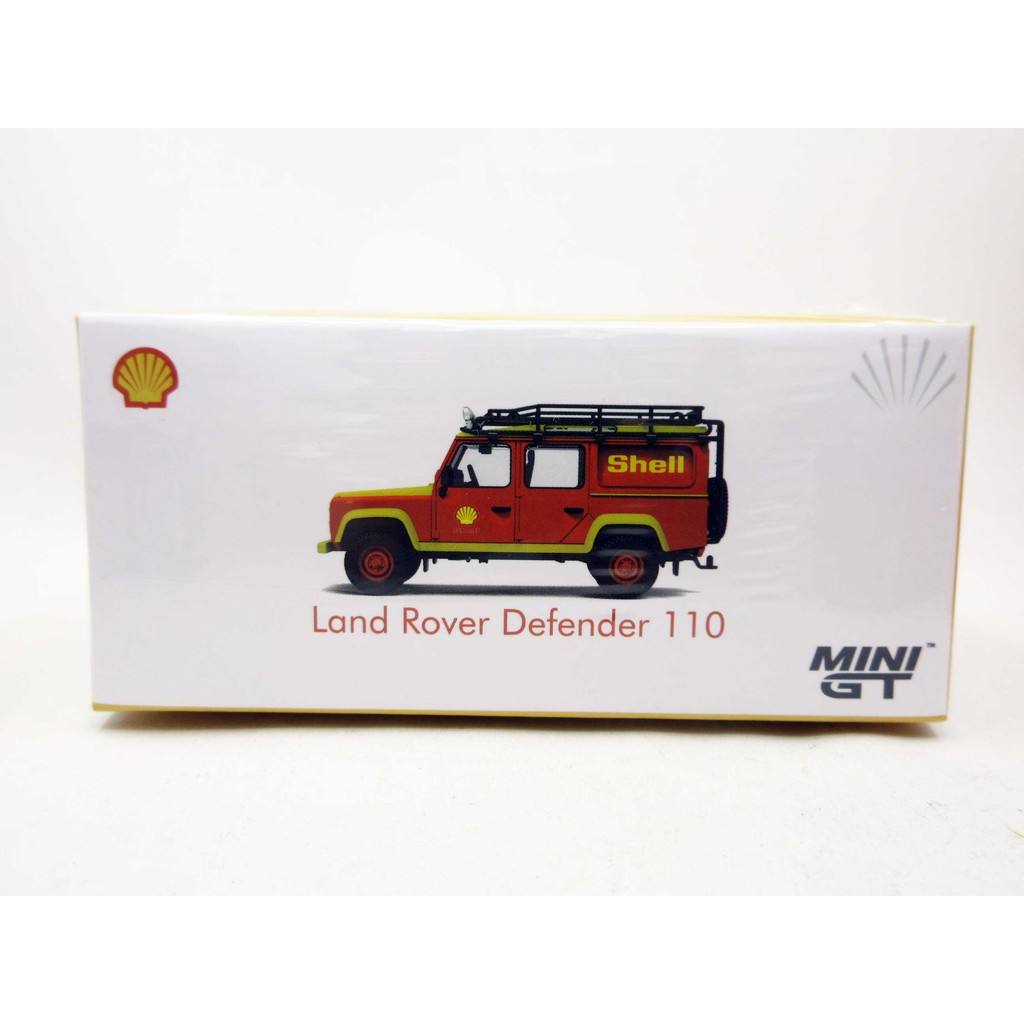 Mini GT Land Rover Defender 110 Shell Hong Kong Exclusive TSM 1/64 ...