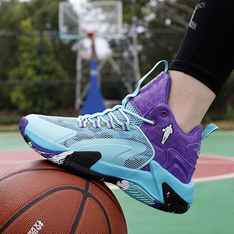 Basketball shoes men s and women s actual combat summer breathable Owen ...