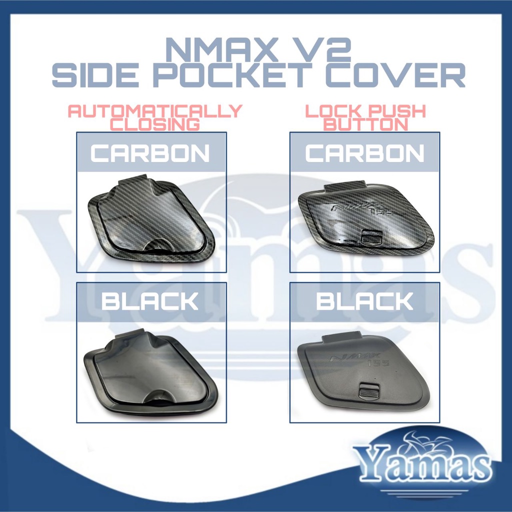 Nmax V2 Volt Compartment Cover Side Pocket Cover | Shopee Philippines