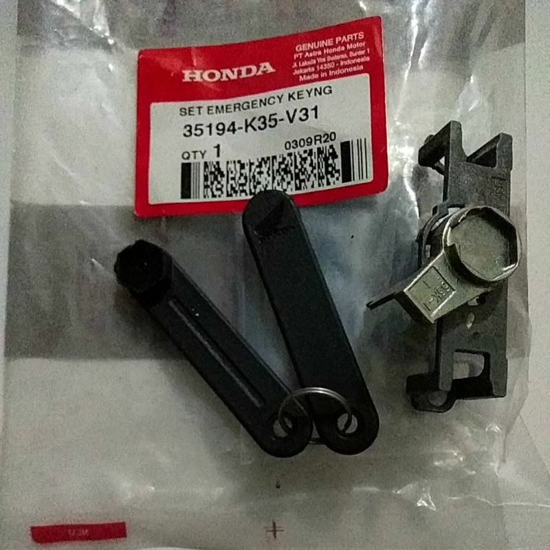 Original pcx 150 emergency key set and adv emergency key 35194-K35-V31 ...