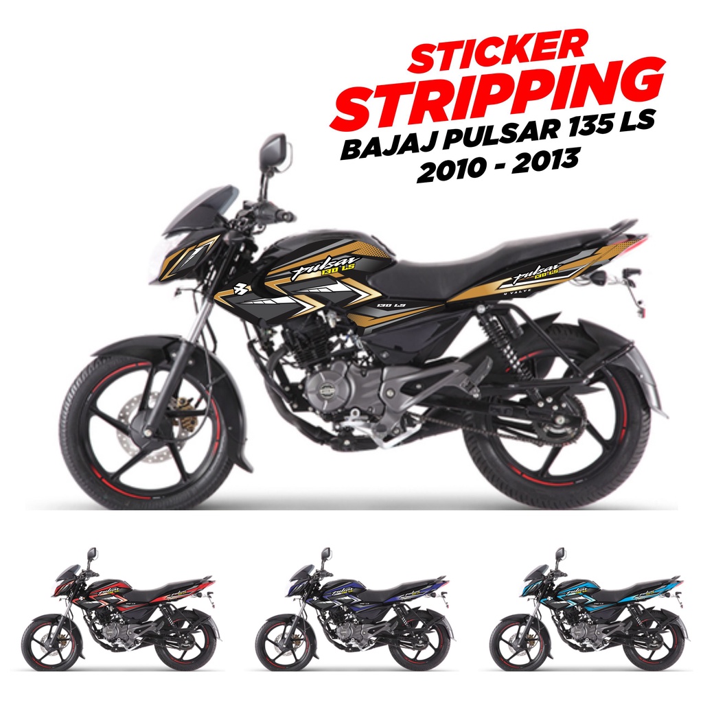 Bajaj Pulsar 135 LS Semifullbody Striping Decal Sticker AR Variation ...