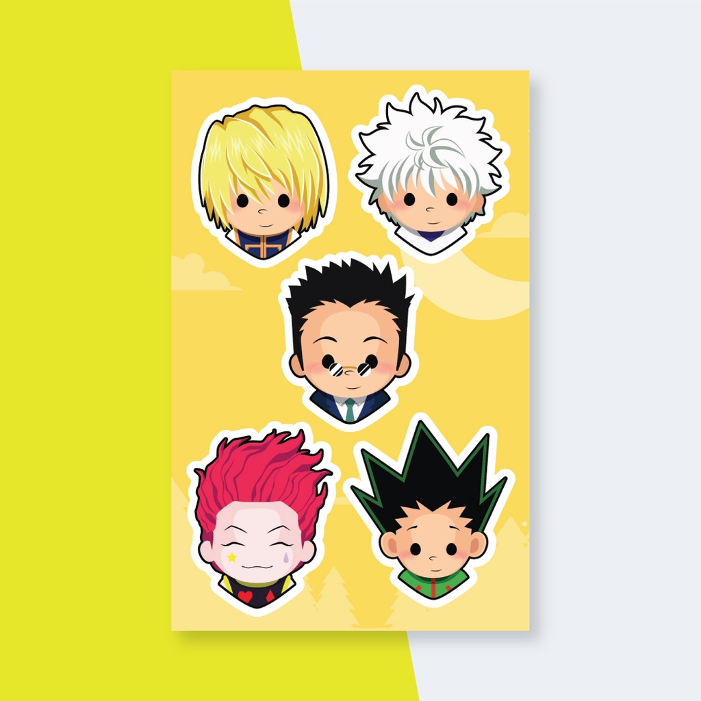 Hunter X Hunter Sticker set | Shopee Philippines