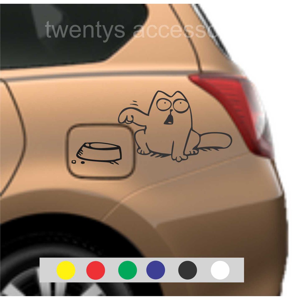 Car tank cover sticker | Shopee Philippines