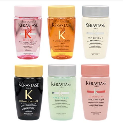 Kerastase Shampoo Sample Flexible Vitality Ginger Moisturizing Repair ...