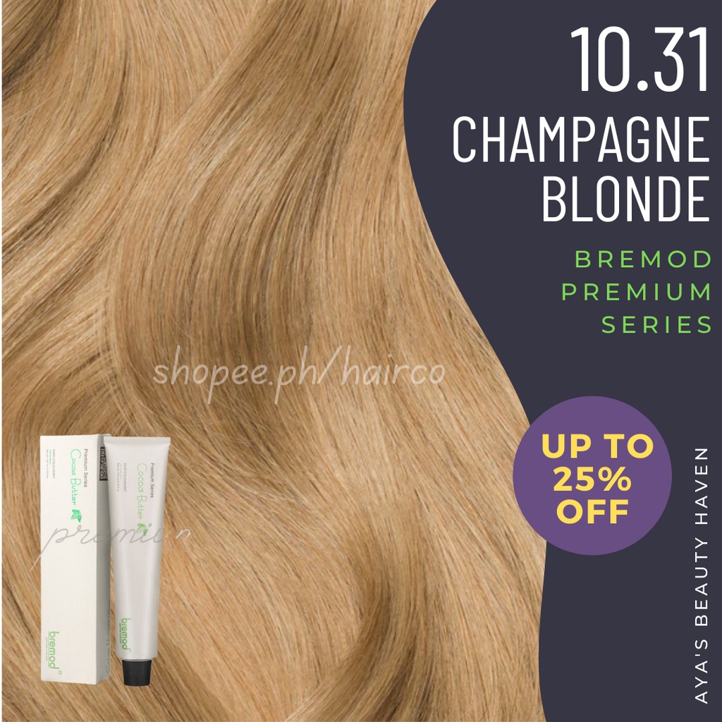Champagne Blonde 10.31 Hair Color 100ml | Shopee Philippines