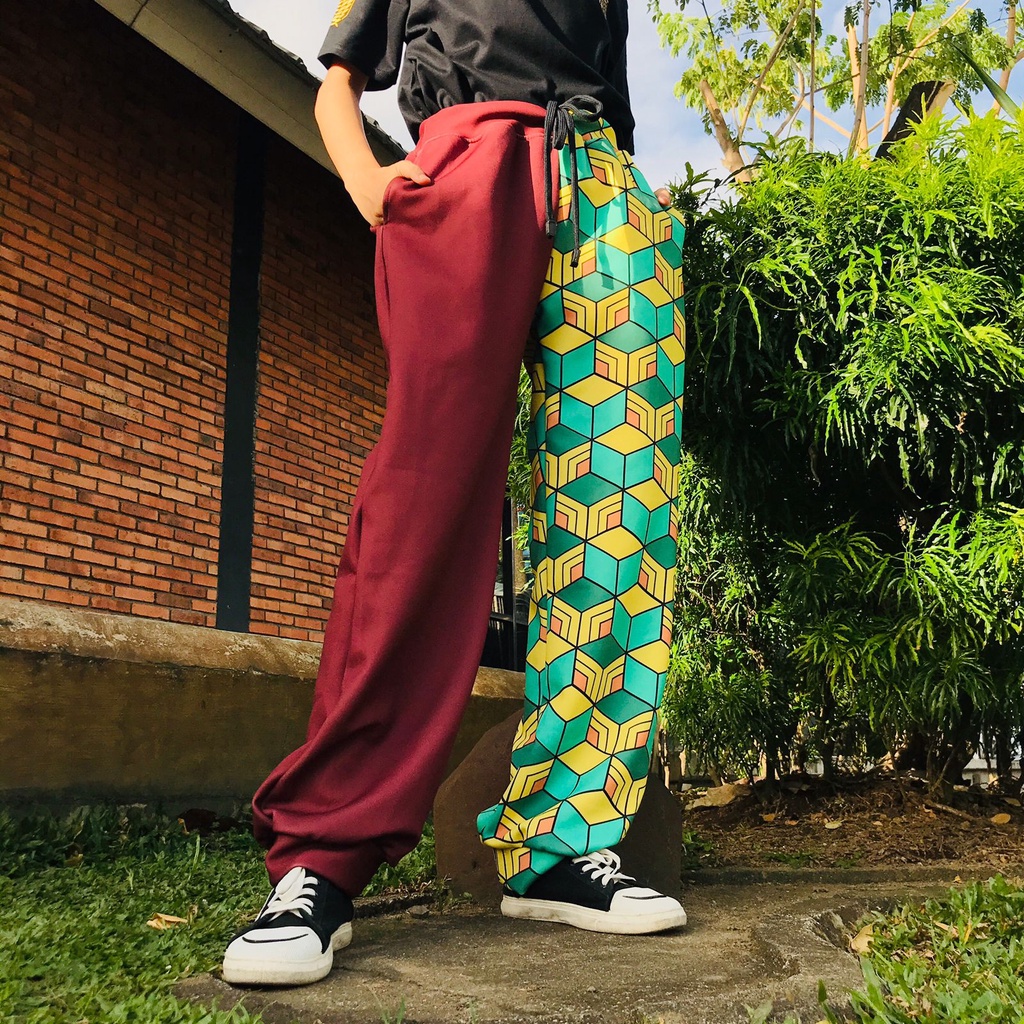 Tomioka Giyu Kang Santuy Kimetsu no Yaiba Demon Slayer Fullprint Jogger ...