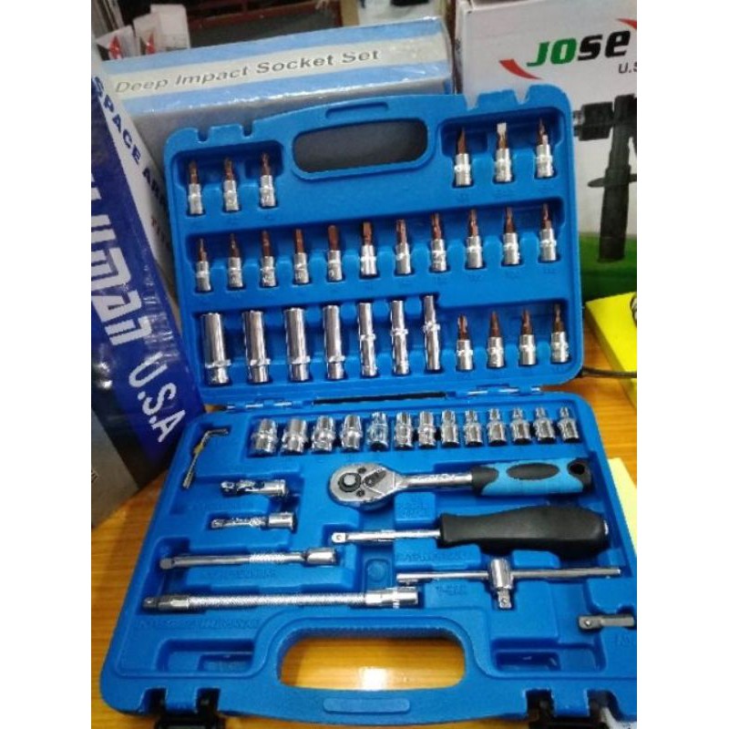 Original Flyman USA 53pcs SOCKET SET ( 1/4 Drive ) | Shopee Philippines