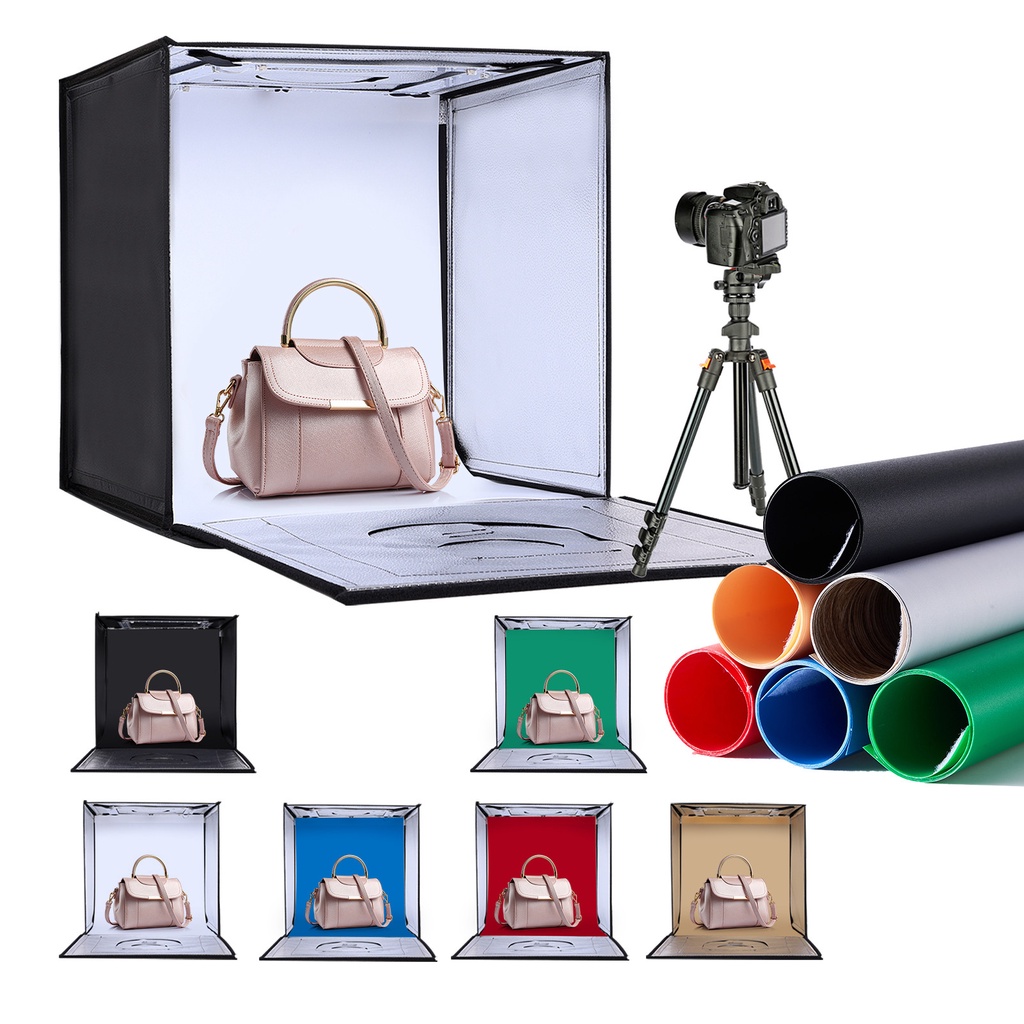 Light Box Photography 20"x20" Bi-Colour BrightnessLight Adjustable ...