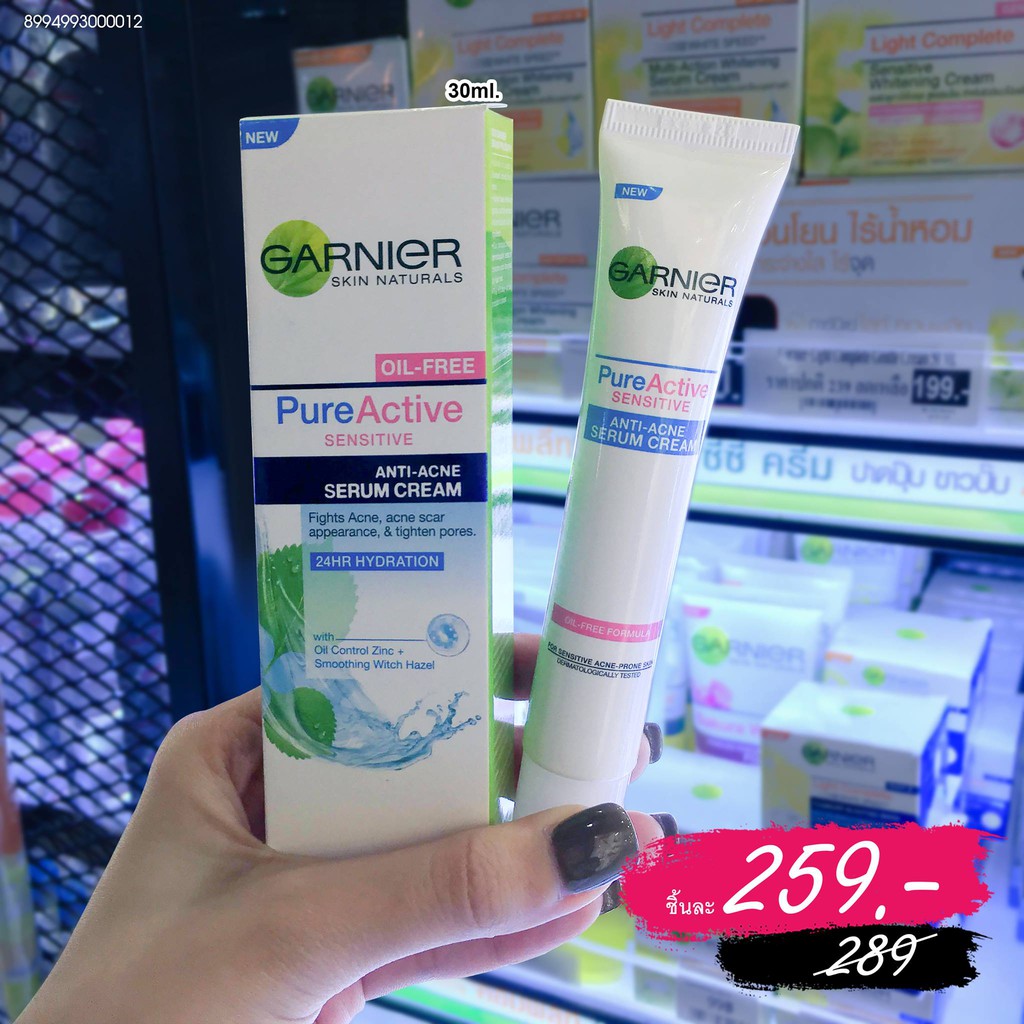 Garnier Anti-Acne Serum Cream 30ml | Shopee Philippines