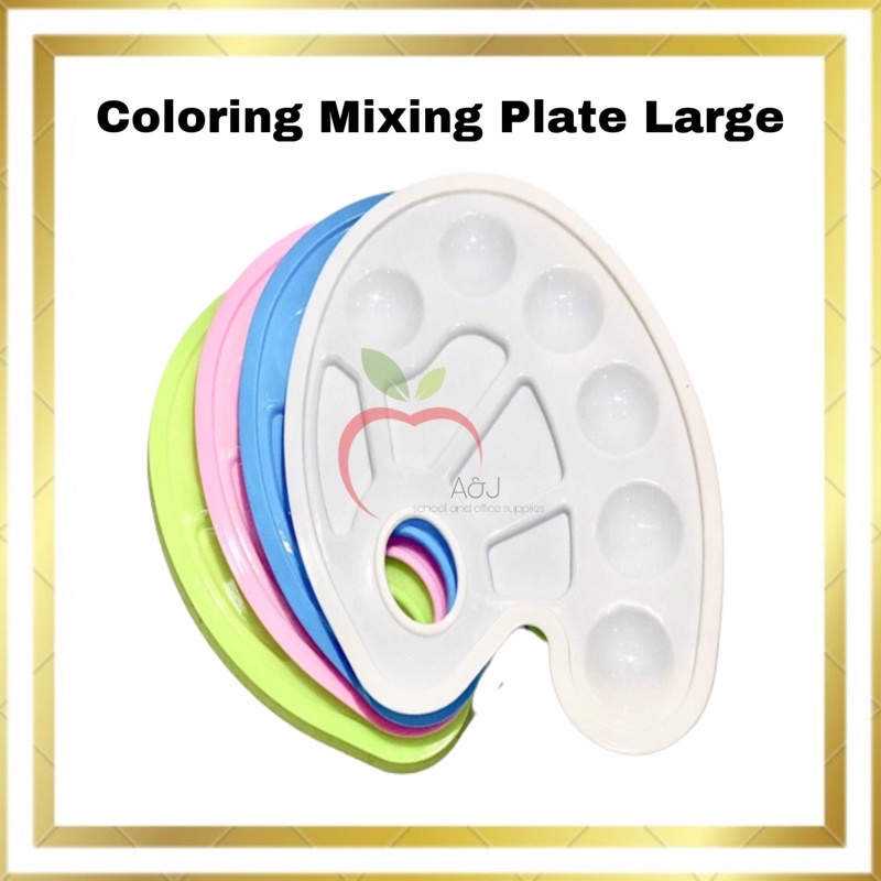 Coloring Mixing plate large | Shopee Philippines
