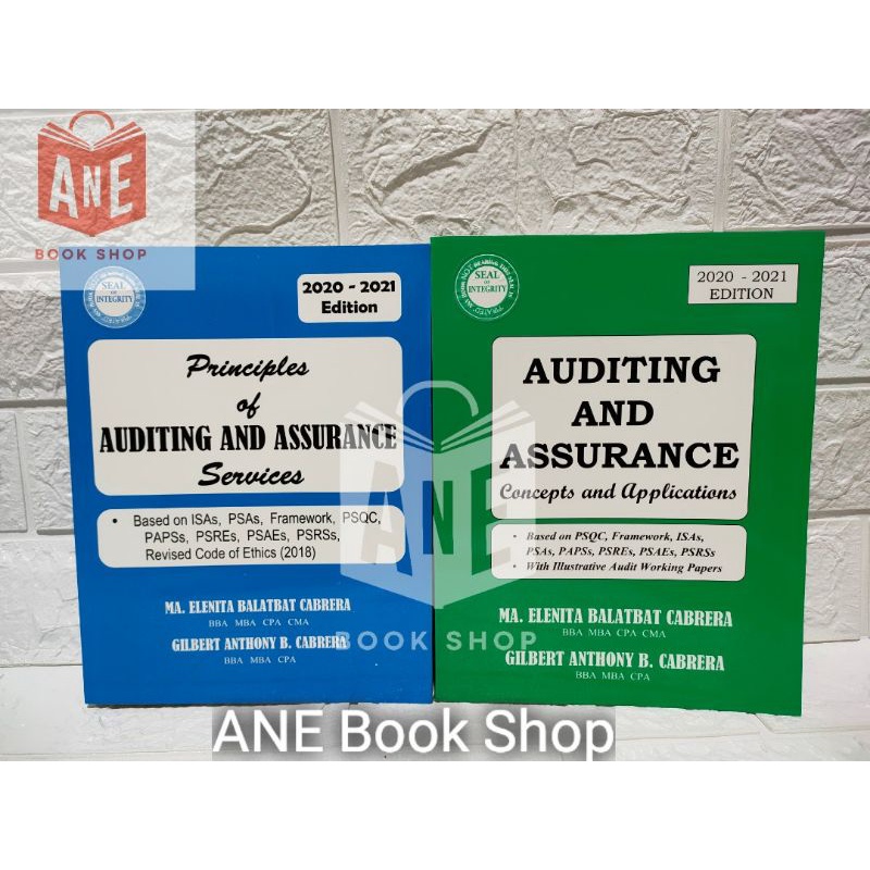 AUTHENTIC Auditing and Assurance Textbook 2020-2021 Edition by Ma ...