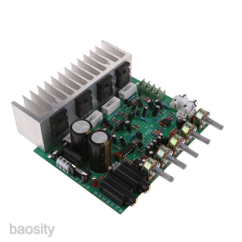 400W Audio Amplifier Board Digital Reverb Amplifier Tone Control ...
