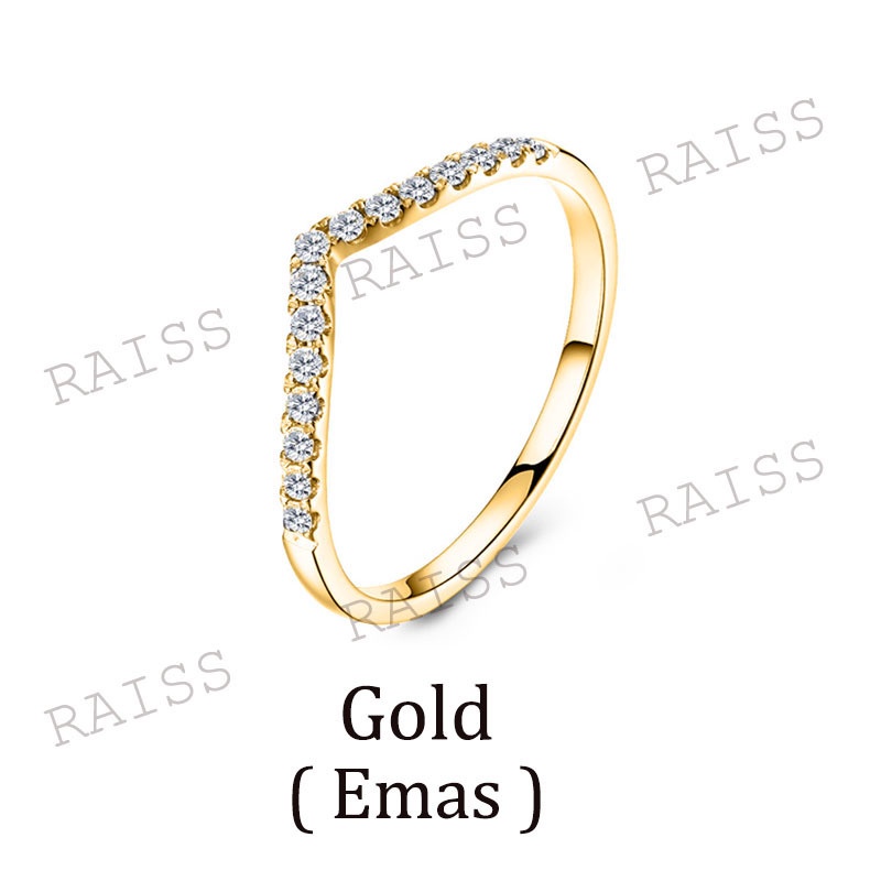 Tala by Kyla Soljiwan Inspired Promise Ring Fuji Ring V Shape Titanium ...