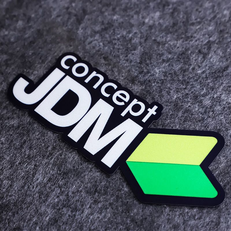 JDM Original Japanese Novice Car Sticker Unique Body Decoration ...