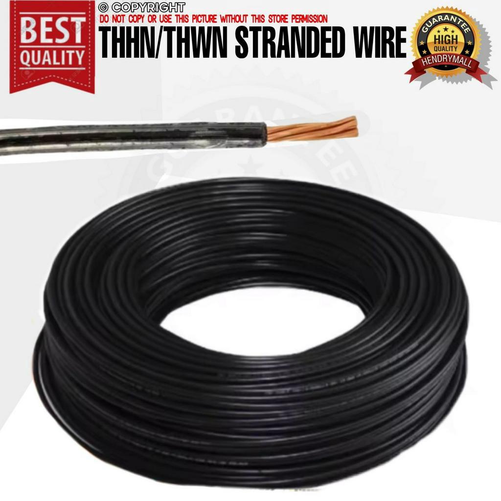 (40m/50m) 14/7 2.0mm & 12/7 3.5mm WIREMAX THHN / THWN STRANDED WIRE PURE COPPER 99.9% | Shopee ...