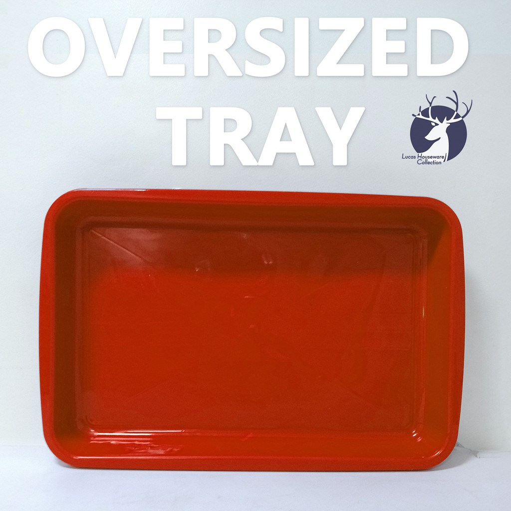 25" INCHES PLASTIC FAST FOOD TRAY / FRUIT TRAY / MULTI-PURPOSE TRAY ...