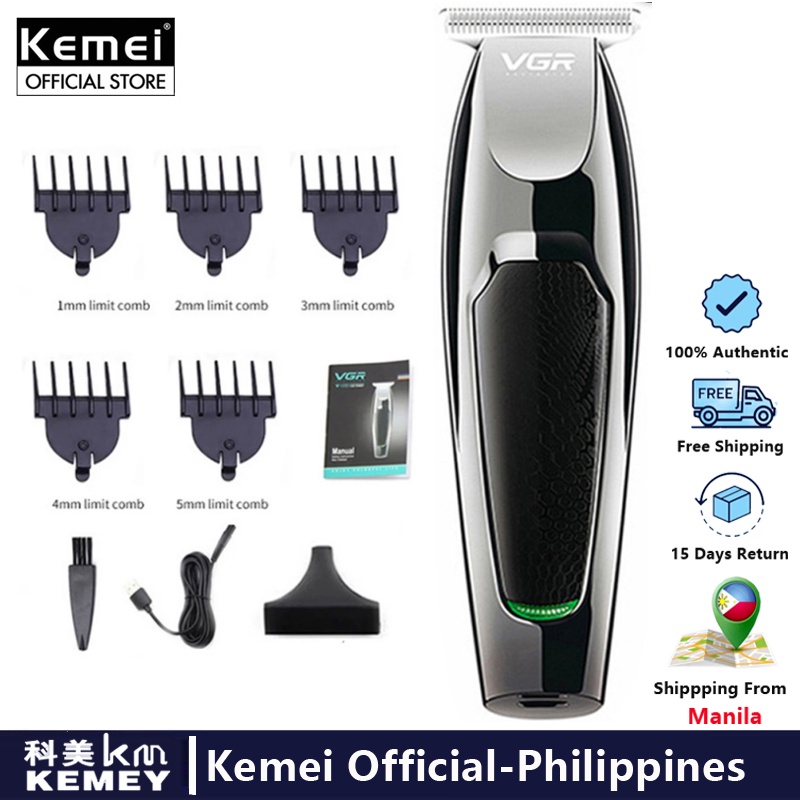 Kemei Professional Waterproof Hair Trimmer Display Clipper Grooming Low ...