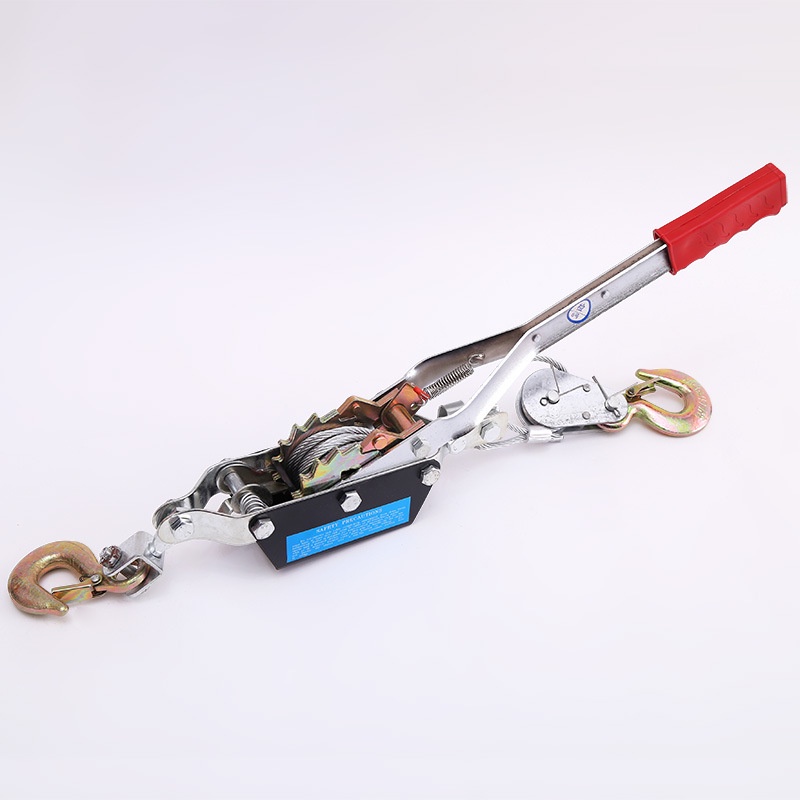 2T/4T Wire Rope Ratchet Double Hook Lifting Tool Hand Power Puller ...