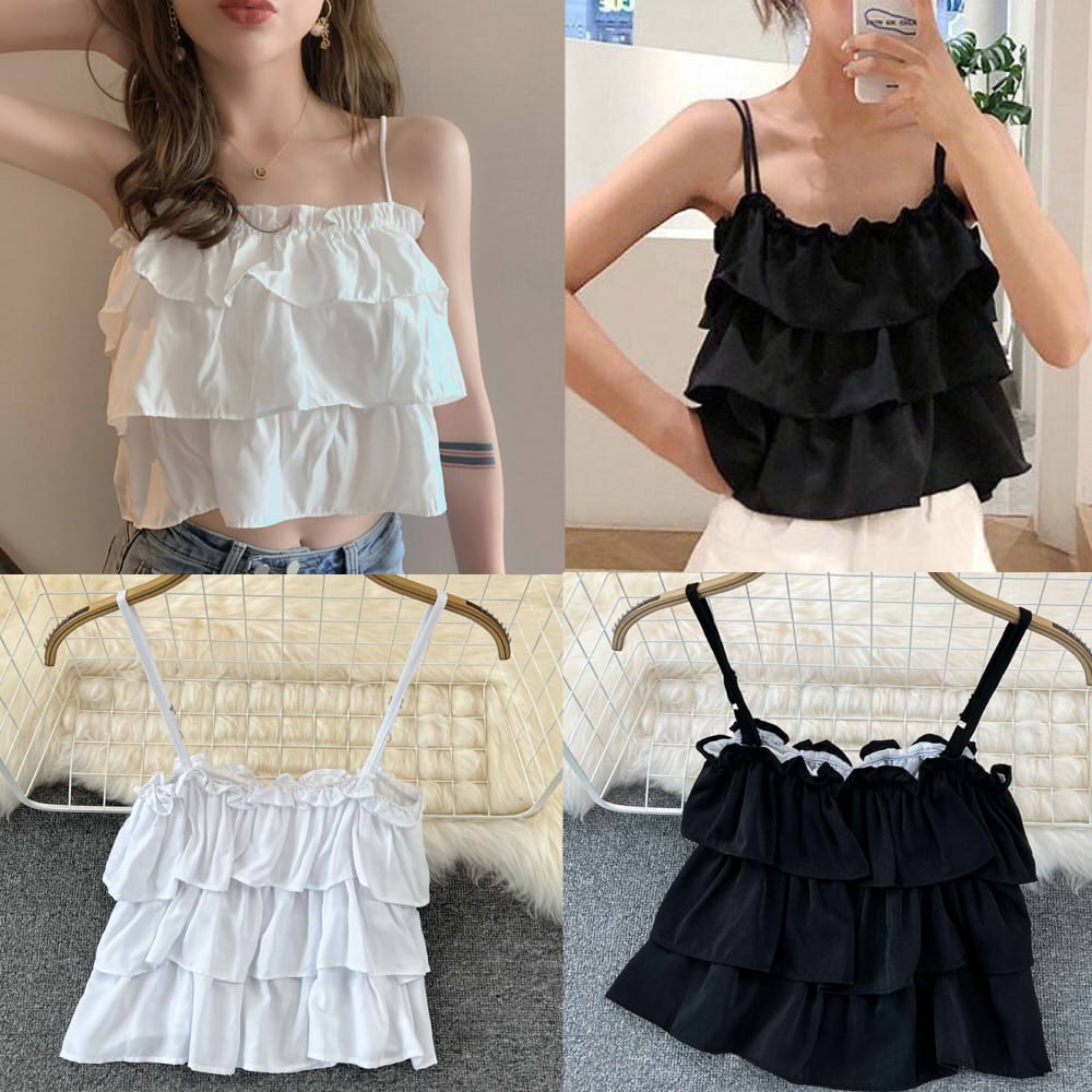 A050 two-wire shirt with spaghetti straps spread silk linen top in 3 ...