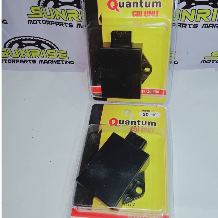 QUANTUM BRAND CDI UNIT FOR GD110, WAVE125R, CB125, MIO SOUL, XRM125 ...