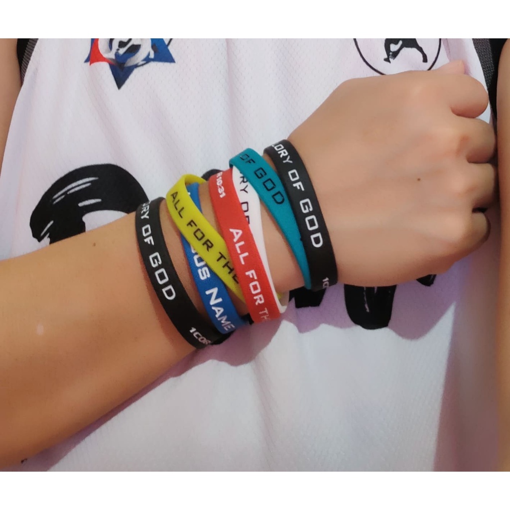 PHENO GANG INSPIRED All for the GLORY of GOD Baller Bands | Shopee ...