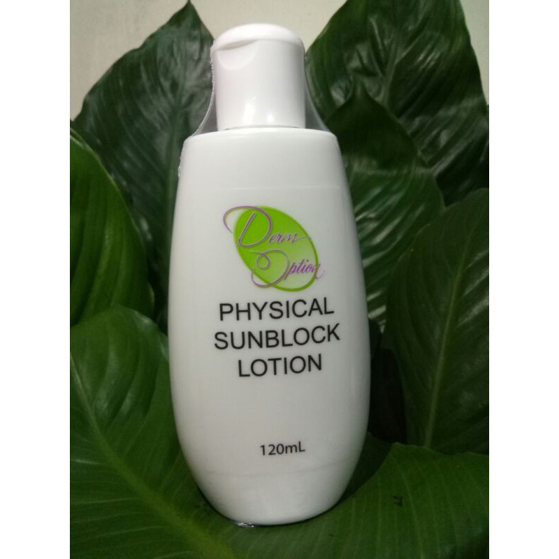 Derm Options Physical Sunblock Lotion 120ml | Shopee Philippines