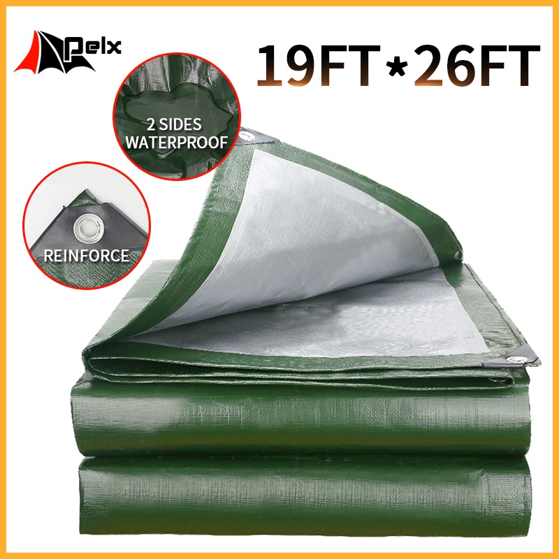 trapal waterproof makapal size 19ft x26ft tolda trapal rain cover lona ...