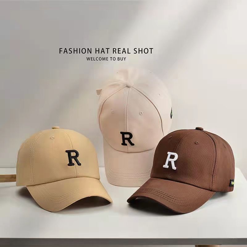 Korean cap for women Korean cap for men Embroidery R T-TSTAR Fashion ...