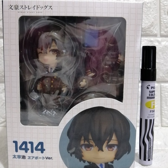 Nendoroid #657 #676 #1414 Bungo Stray Dogs Dazai Osamu, Nakahara Chuya ...