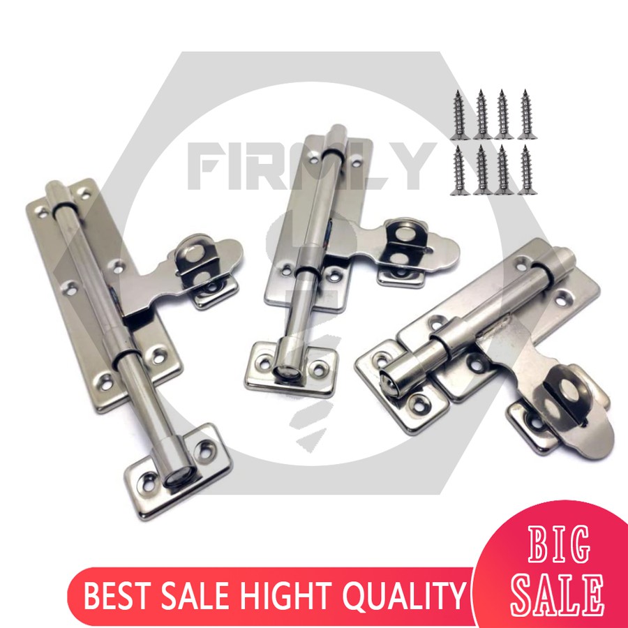 Stainless Barrel Bolt For Gate With Lock Door Latch Sliding Lock Barrel ...