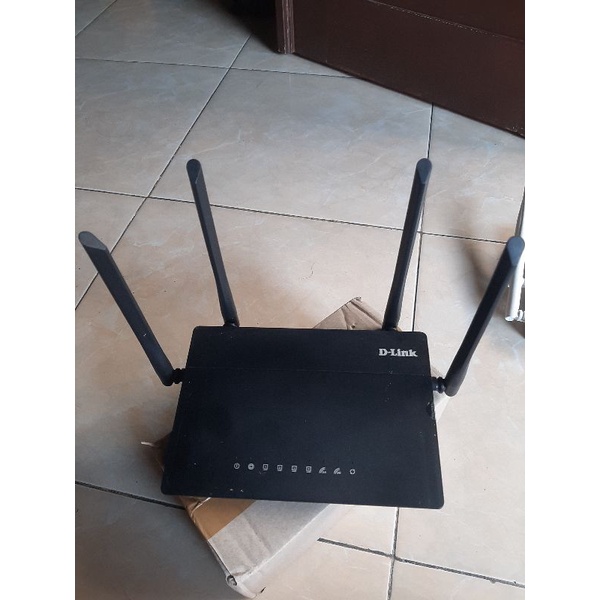 Dlink Dir 822 Dualband Ac1200 Wireless 4 antenna Router | Shopee ...