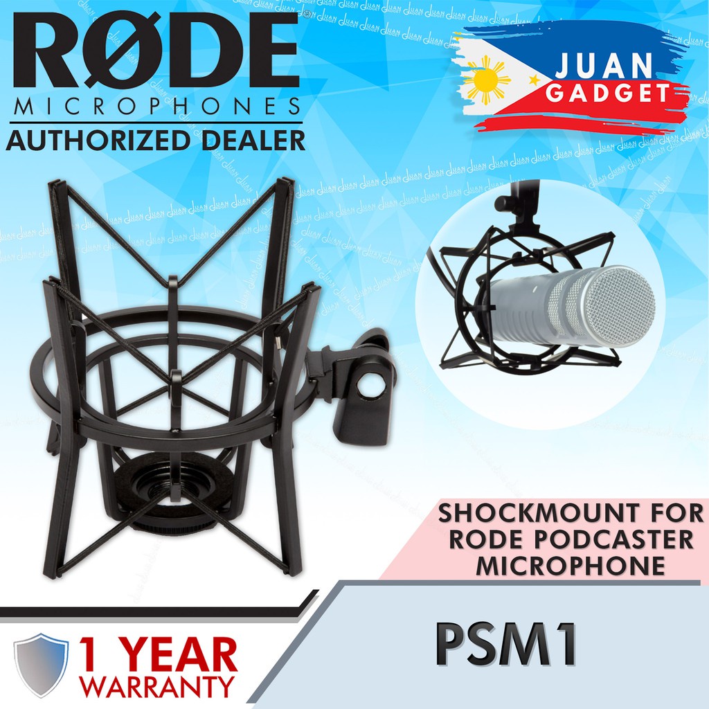 Rode PSM1 Shockmount for Rode Podcaster Microphone by Juan Gadget ...