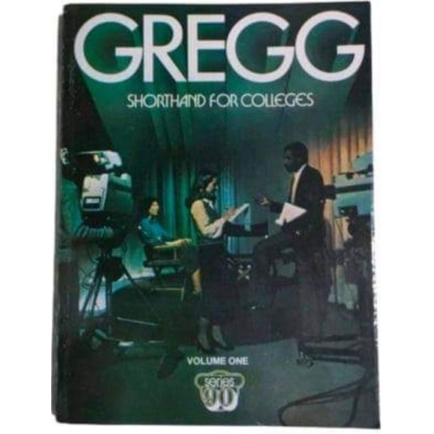 GREGG SHORTHAND FOR COLLEGES Vol.1 & Vol.2 series '90 | Shopee Philippines