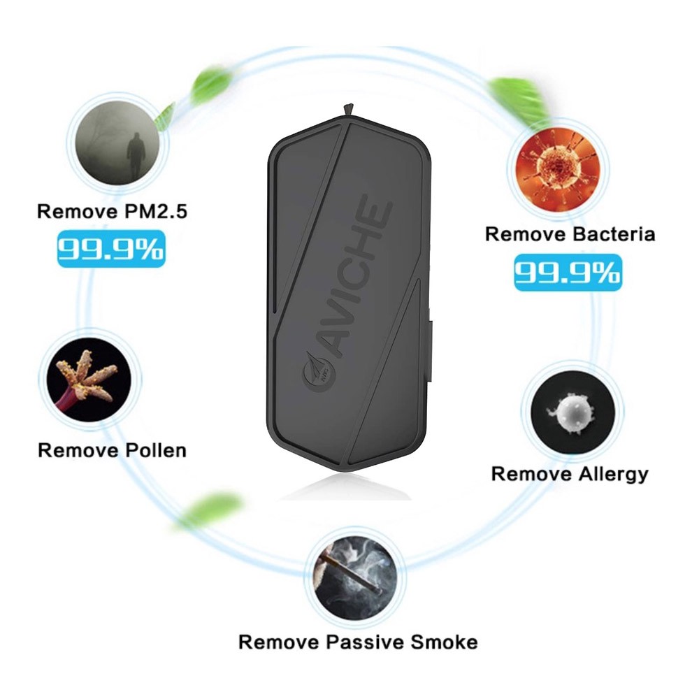 Aviche M1 V3.0 Personal Air Purifier Wearable Ionizer Necklace Shopee Philippines