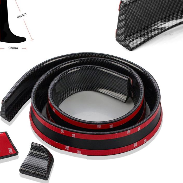 Universal SAMURAI DUCKTAIL CARBON SPOILER For UNIVERSAL 3D | Shopee ...