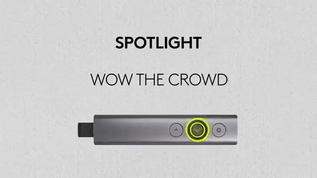 Logitech Spotlight Wireless Presentation Remote 2.4GHz USB-Receiver ...