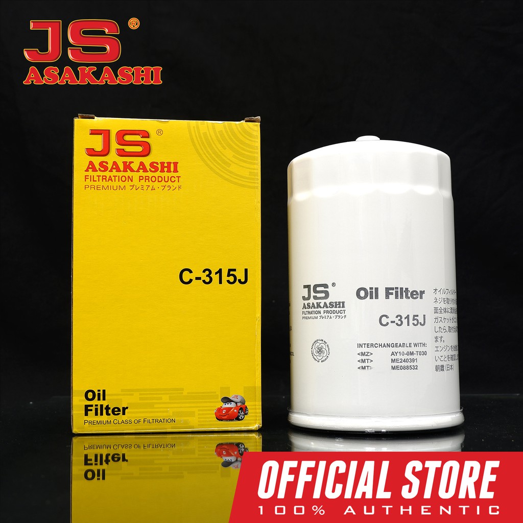 JS Oil Filter C315J For Mitsubishi Canter 4M51, Nissan 15208-WK900 (Vic ...