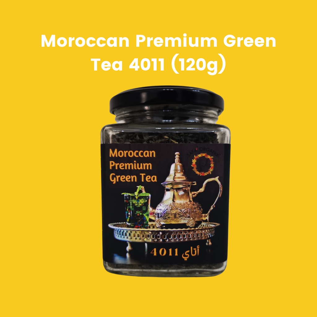 Moroccan Premium Green Tea 4011 (100g) | Shopee Philippines