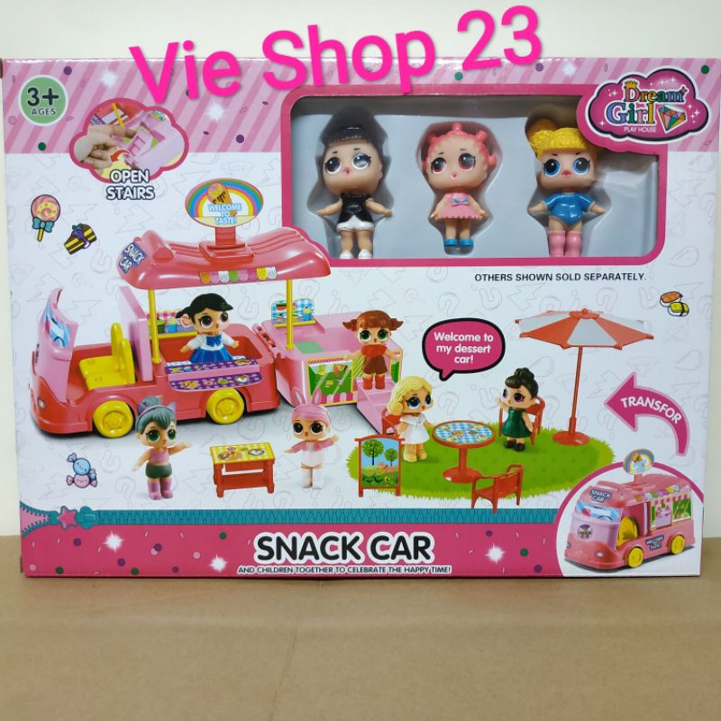 Lol Surprise Toys Transform Snack Car Girls Toys | Shopee Philippines