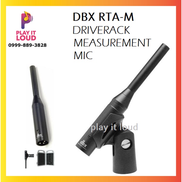 DBX RTA-M DRIVERACK MEASUREMENT MIC | Shopee Philippines