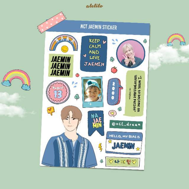 NCT DREAM JAEMIN STICKER SET | Shopee Philippines