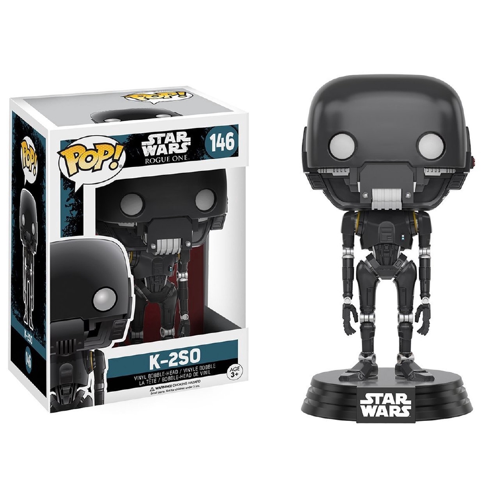 Funko Pop 146 Star Wars Rogue One: K-2SO Vinyl Figure Toys | Shopee ...