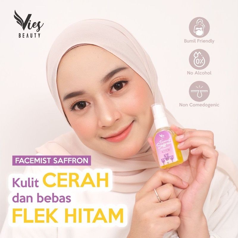 Facemist SAFFRON BY VIES BEAUTY (NEW PACKAGING) | Shopee Philippines