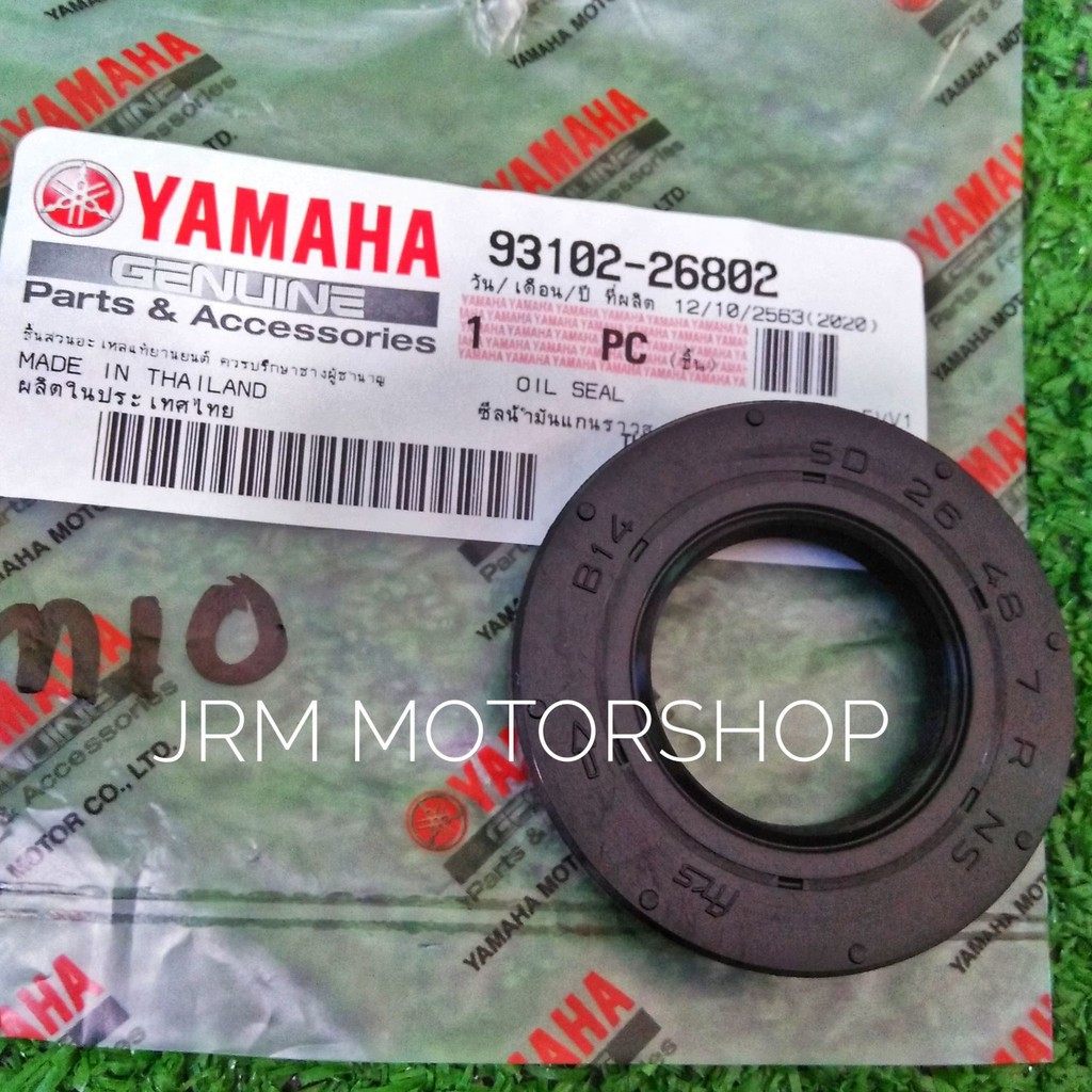R10 B18 93102-26802 Oil Seal axle drive MIO/FINO/NOUVO/SOUL | Shopee ...