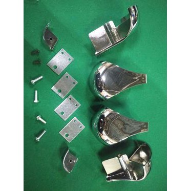 star maxima billiard table corner plate 1 set chrome | Shopee Philippines