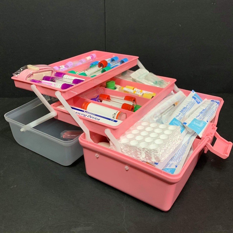 Phlebotomy Kit 2 Layers - Complete and Complete Practical | Shopee ...