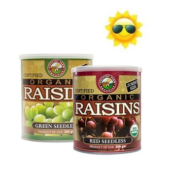 COUNTRY FARM JUMBO RED SEEDLESS & GREEN SEEDLESS RAISINS (TWINPACK ...